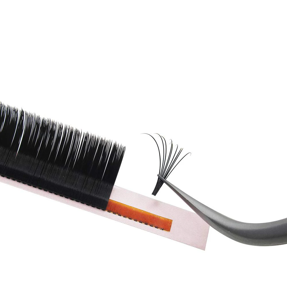 L Type 75 Degree Slim Thin Straight Volume Lash Tweezers Private Label ...