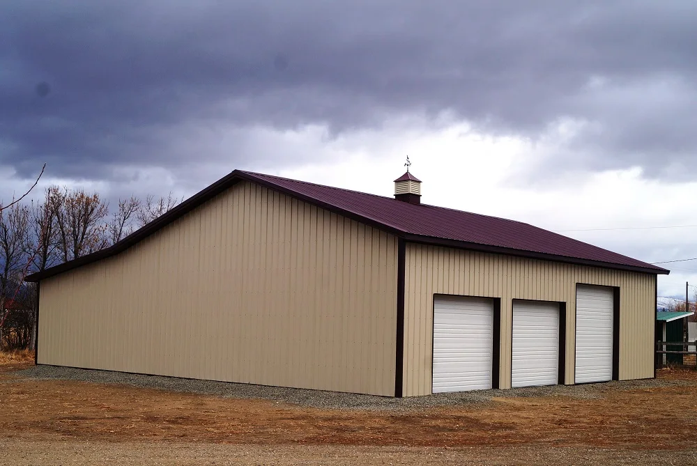 Customized Prefabricated Pole Barn Kits - Durable & Efficient