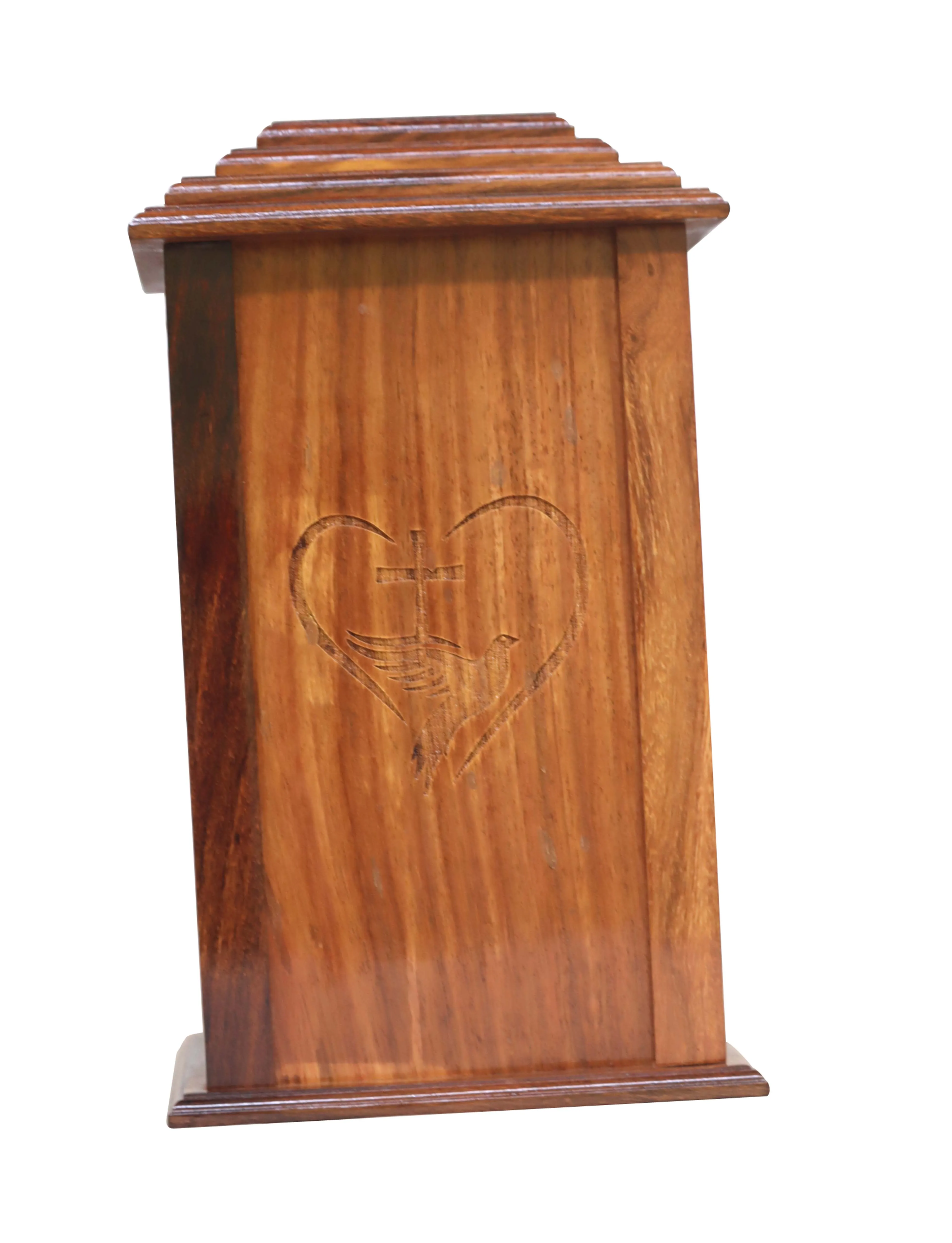 Wooden Urn Unique Sheesham Wood Design Urns For Human Ashes Wholesale ...