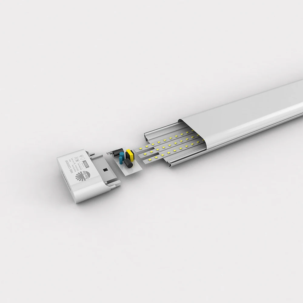 Suspended Mounted LED Linear Batten Light for Underground Parking Lot ...