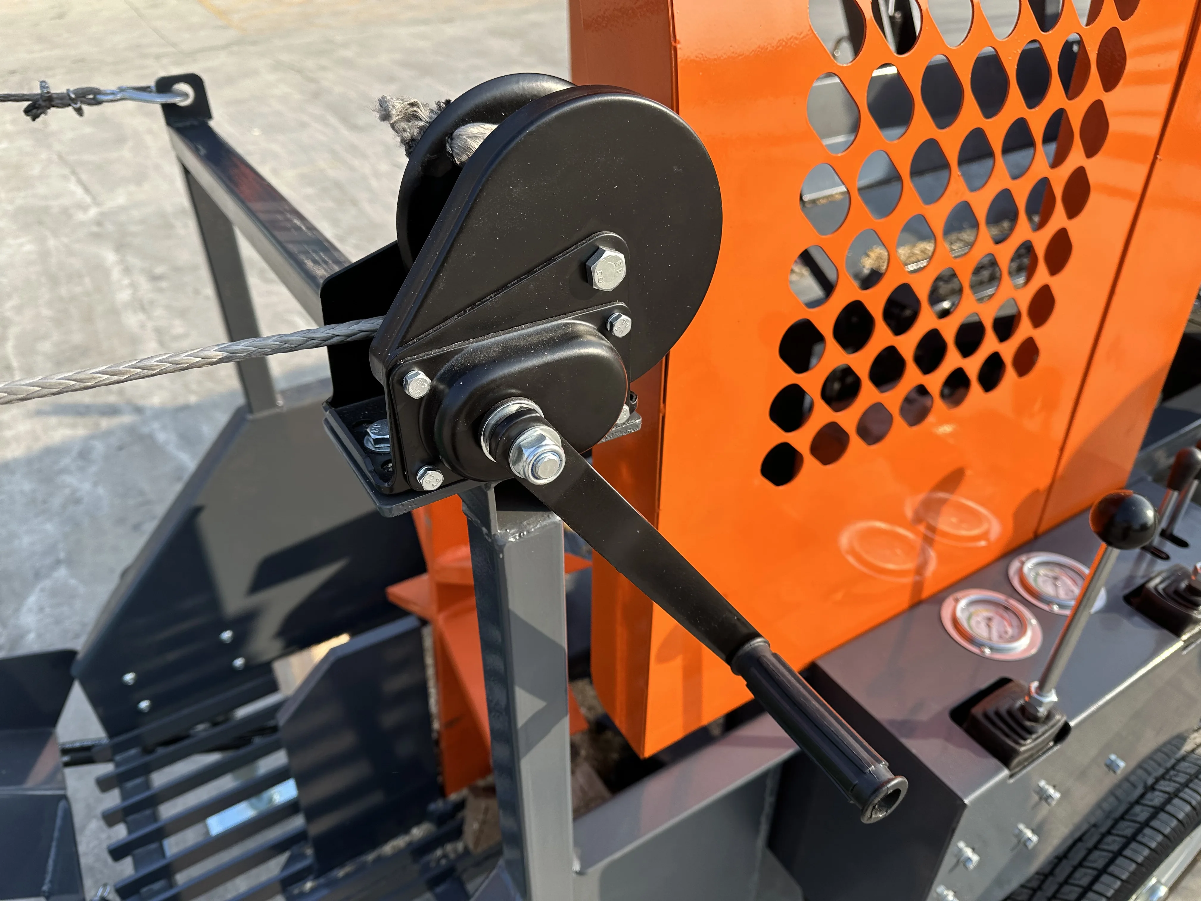 Hydraulic Heavy Duty Automatic Big Firewood Processor Chain Table ...