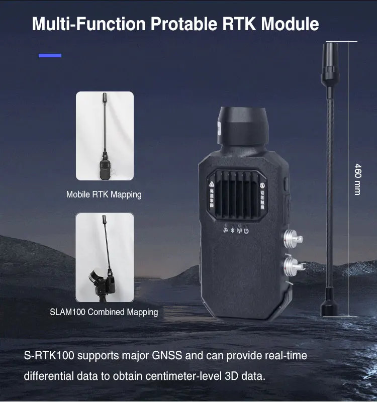SLAM100 3D Lidar Camera - Precision Mapping Scanner
