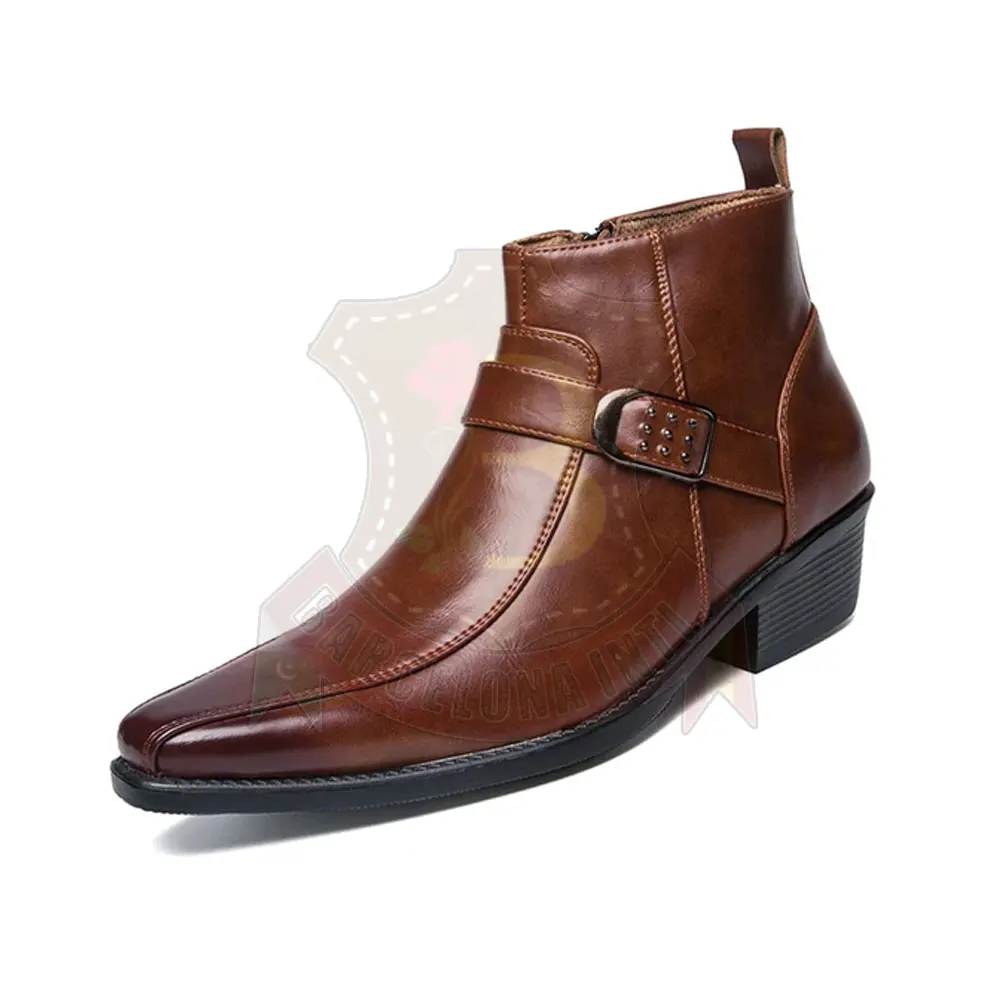 Luxury Chelsea Boots Genuine Leather Mens Chelsea Boots Classic Style ...
