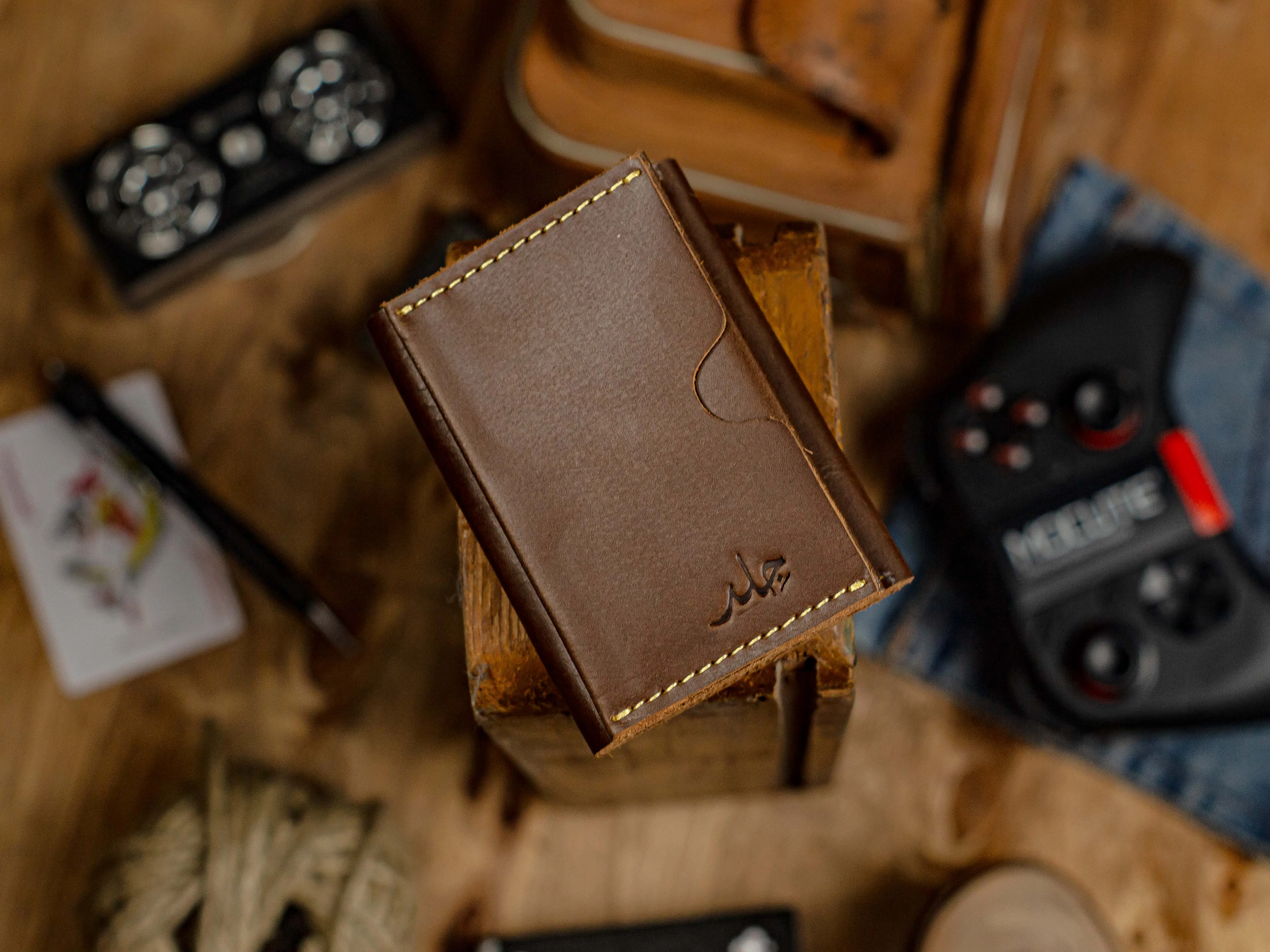 Trifold Wallet With Id Card Premium Quality Custom Style Plain Wallets ...