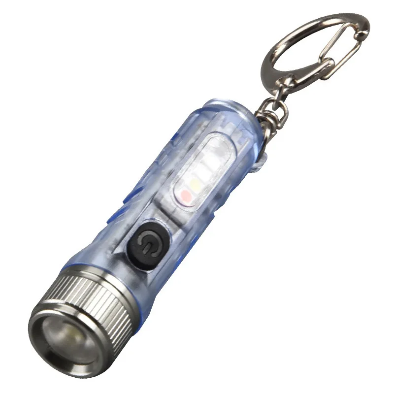 Led Mini Keychain Light 11 Modes Portable Magnetic Repair Outdoor ...