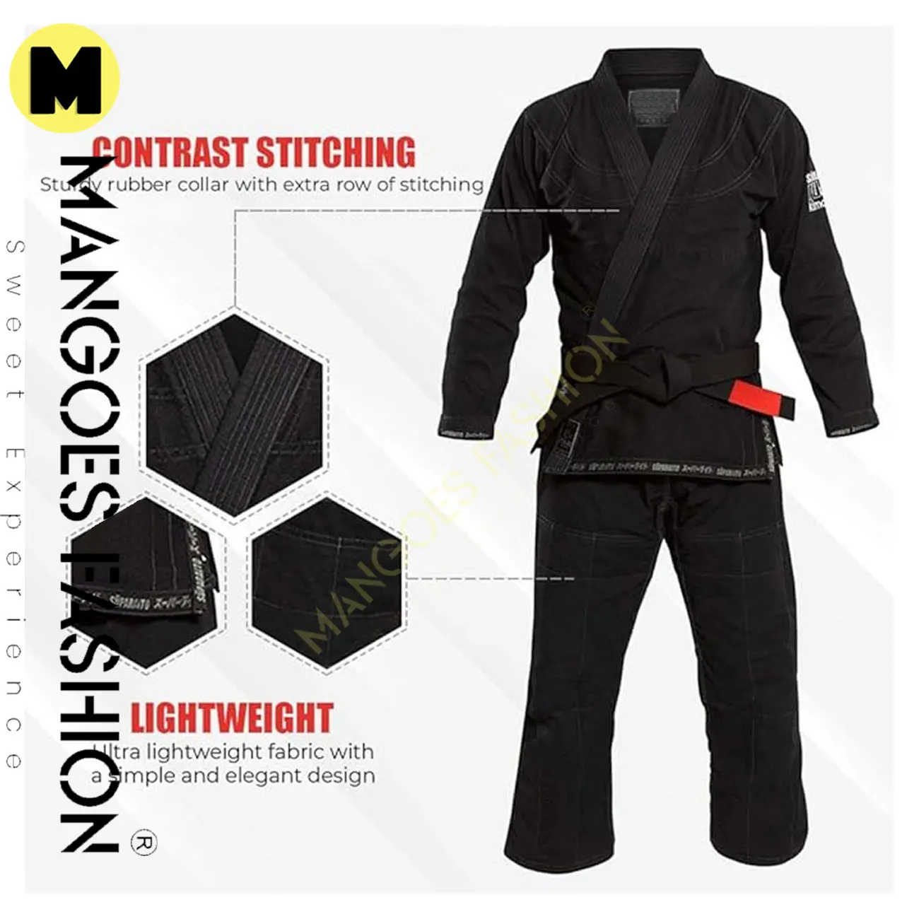 Custom Logo Latest Design Taekwondo Gi Uniform Sets OEM Service ...