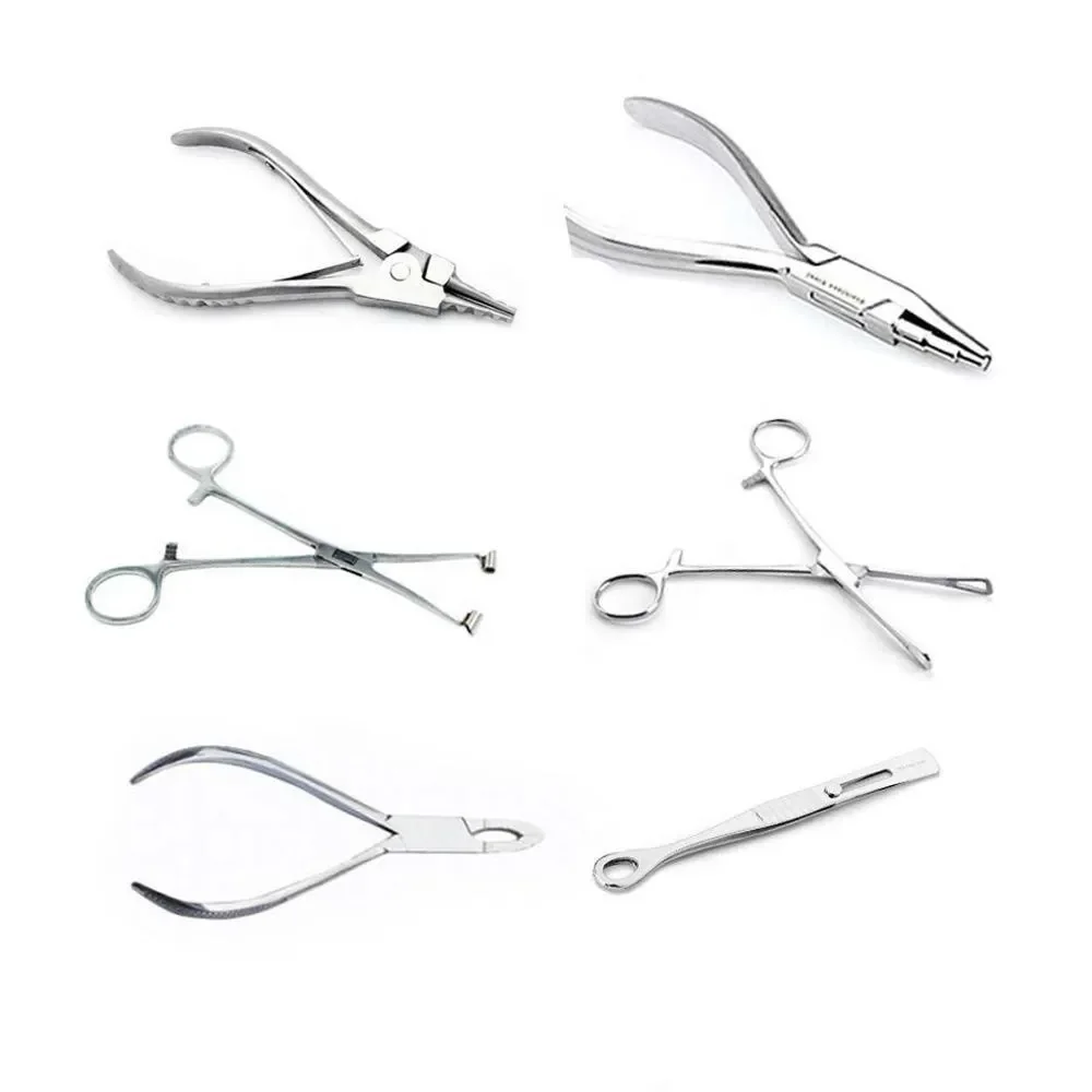 Septum Forceps Clamp Pliers Stainless Steel Nose / Ear / Septum Nose ...