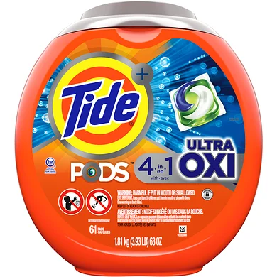 TIDE PODS - Efficient Detergent for All Your Laundry Needs