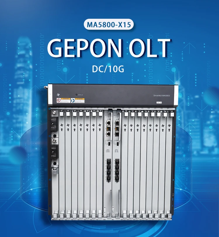 Optical Line Olt Ftth Smartax Ma5800-x15 Series 10g Network Equipment ...