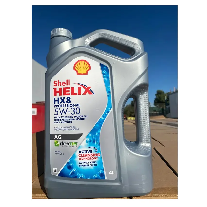 Shell Helix Hx8 5w-30 Full Synthetic Motor Oil 4 Liters - Buy Shell ...