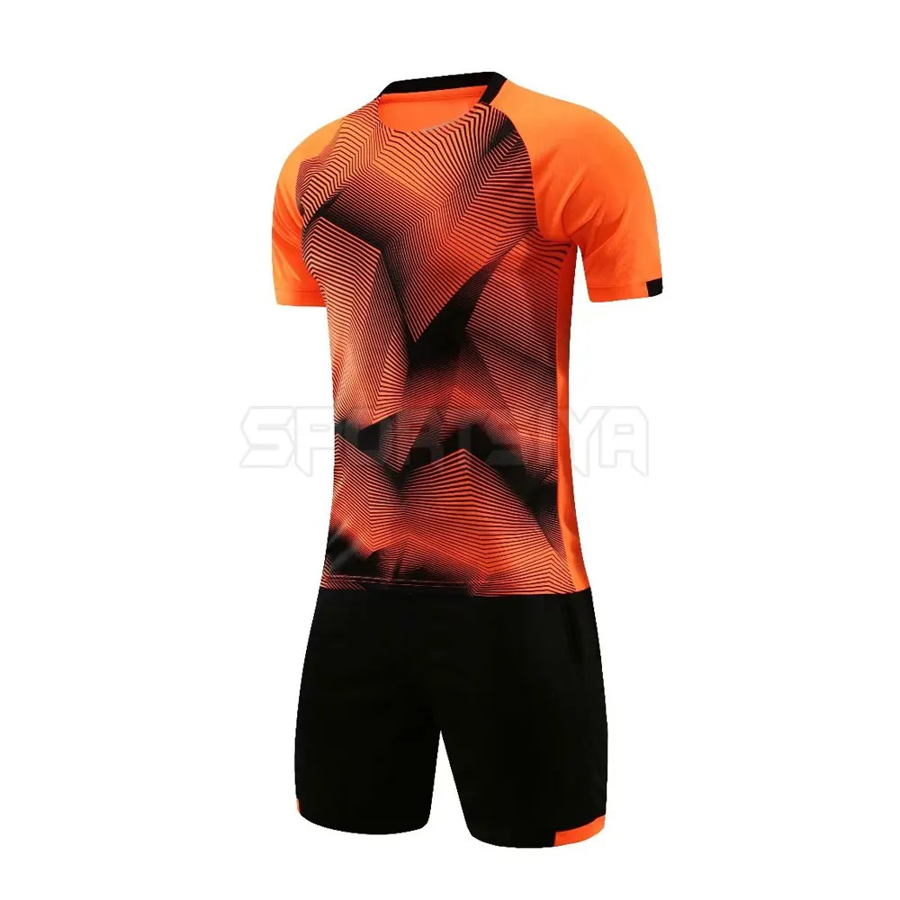 High Quality Lining Up Soccer Uniform Plus Size Lightweight Sublimated ...