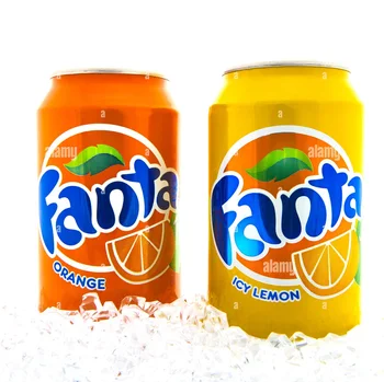 Fanta Orange Flavor Carbonated Soft Drink Can 320ml Size Discount Best Price - Buy Fanta ...