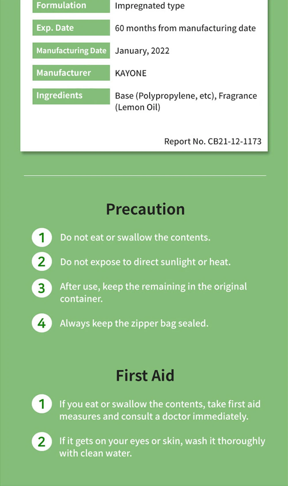 Perfume Supplies Fragrance Kayone Breathing Patch Deodorization ...