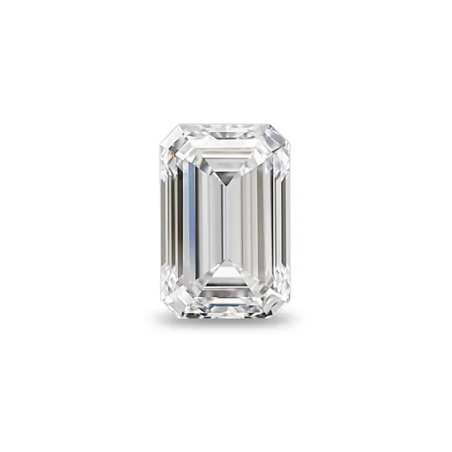 Excellent Emerald Cut Loose Lab Grown Diamonds | Tcw ~0.5 Ct Size 5x3 ...