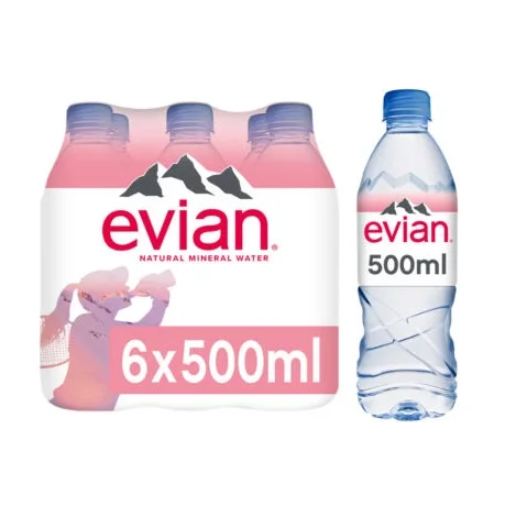 Evian Natural Spring Water (1.5l / 12pk),Prices For Evian Wholesale ...
