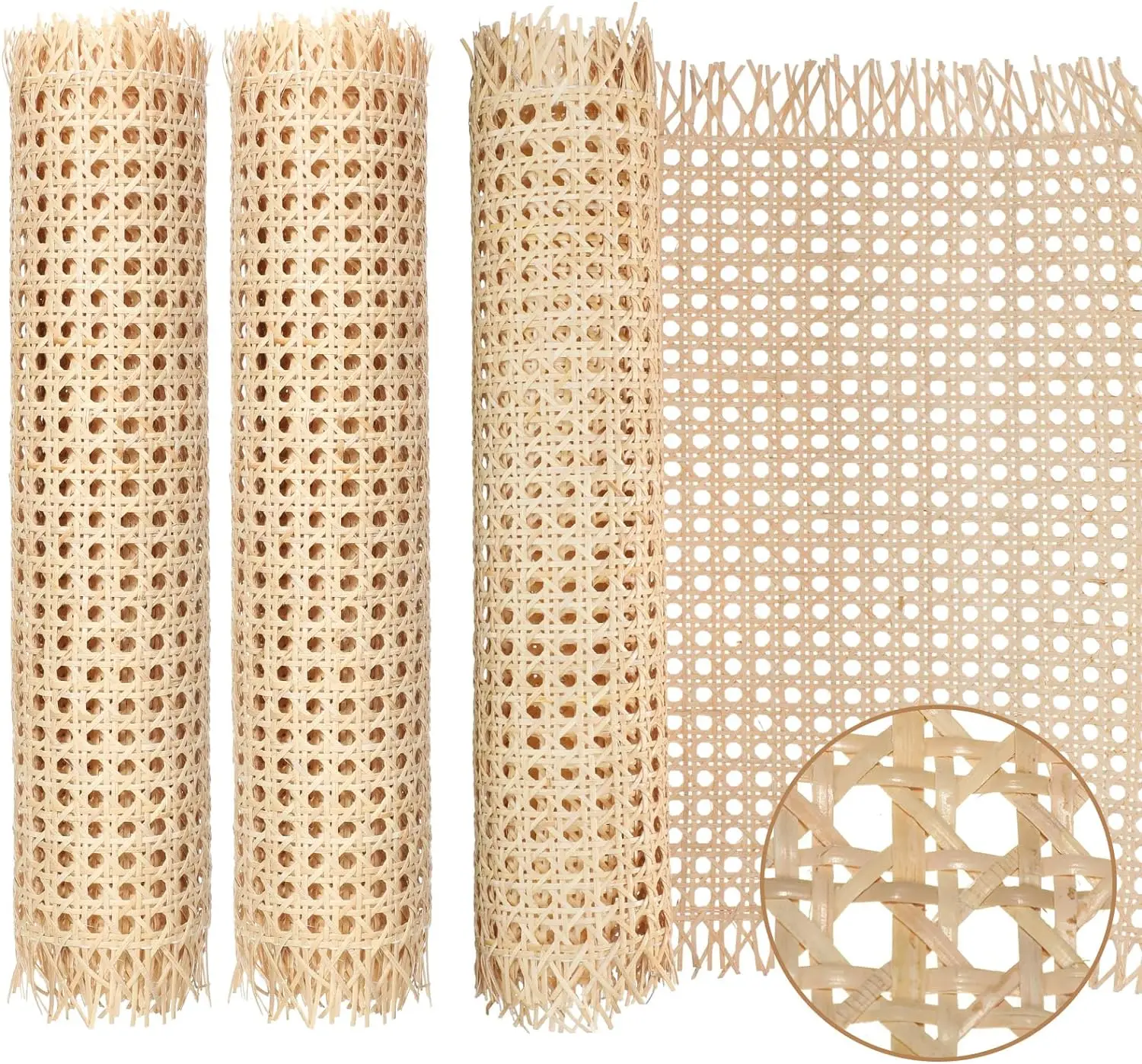 Flexible Rattan Webbing Roll Vintage Furniture Best Choice Decor ...