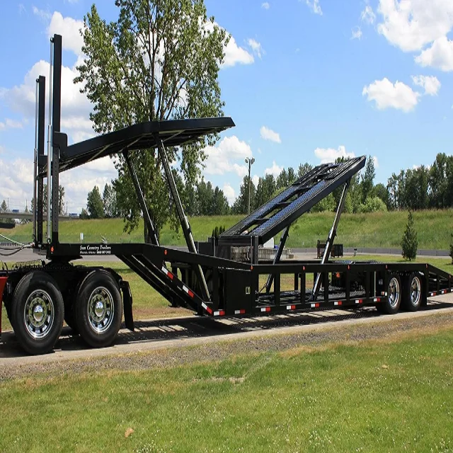Tow Truck 4 Car Carrier Heavy Duty Car Hauler Trailers 3500kg
