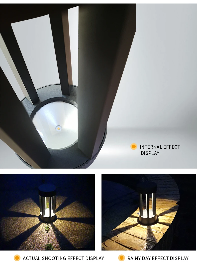 Garden Lamp Waterproof Ip54 8w Modern Hotel Home Decoration Outdoor Led Lawn Light - Buy Led ...