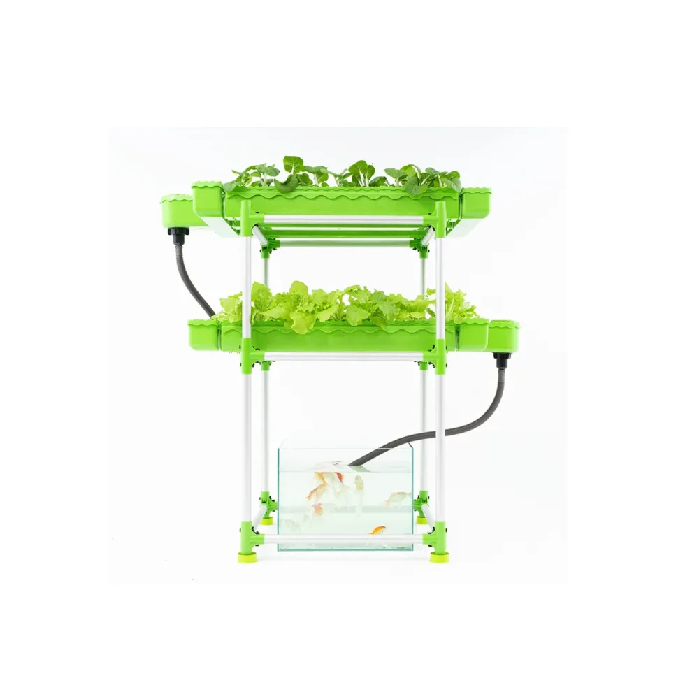 Aquaponic Fish Farming Rotary Filter System Large Family Set - Outdoor ...