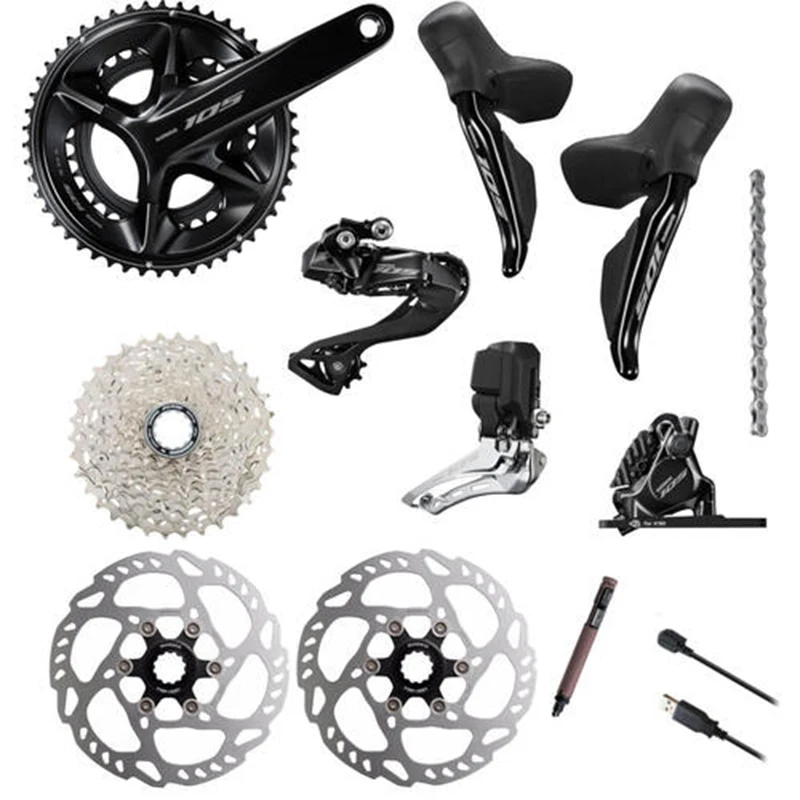 Shimano 105 R7100 Di2 12 Speed Disc Groupset - Buy Shimano Ultegra ...