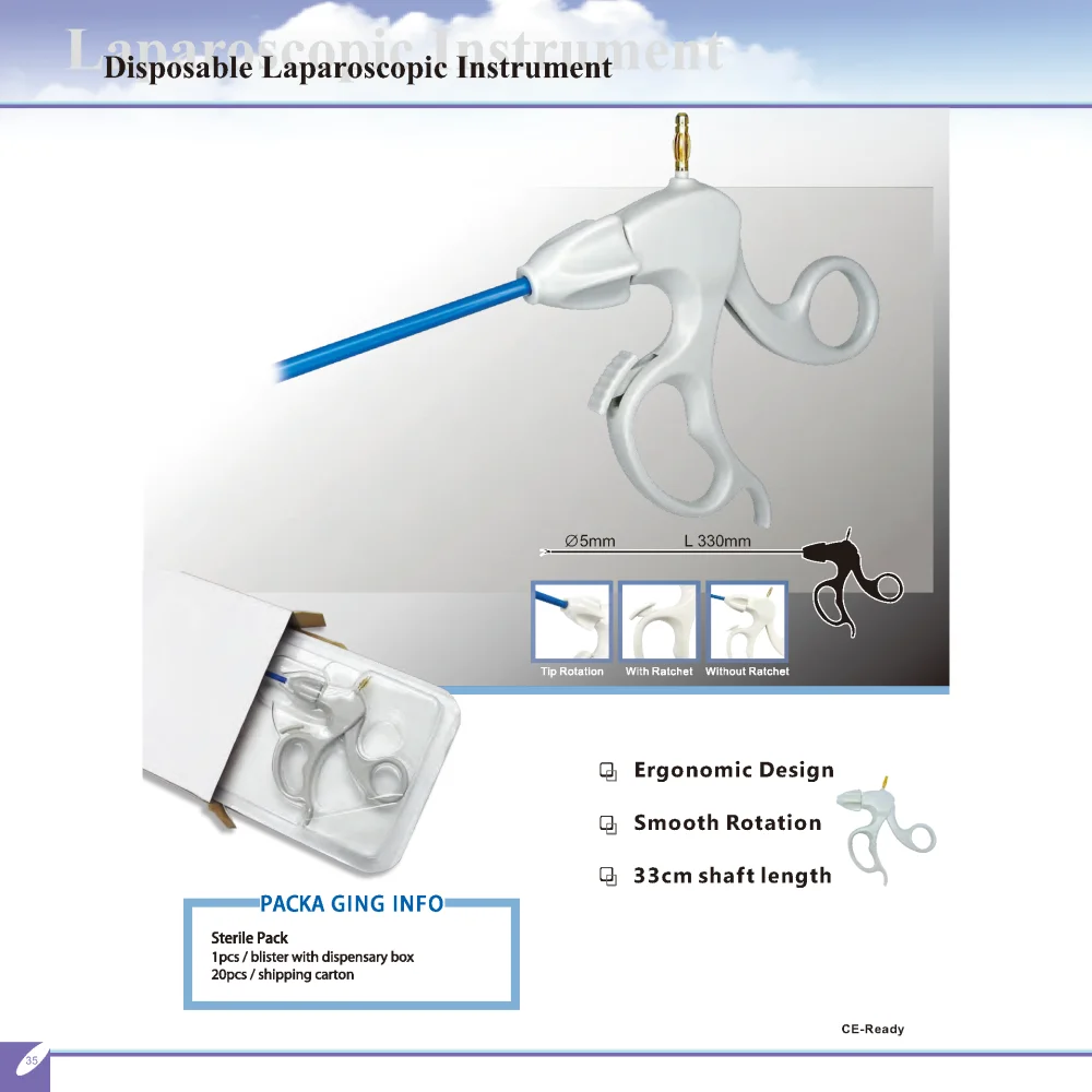 Disposable Laparoscopic Duck Bill Forceps - Buy Disposable Duck Bill ...