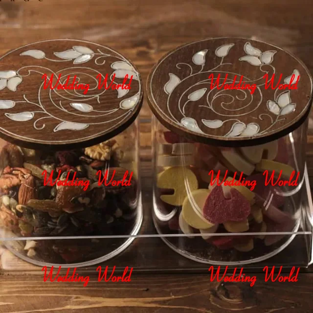 Customized Shape Wooden Sweet Box Mother Of Pearl Handmade Chocolate ...