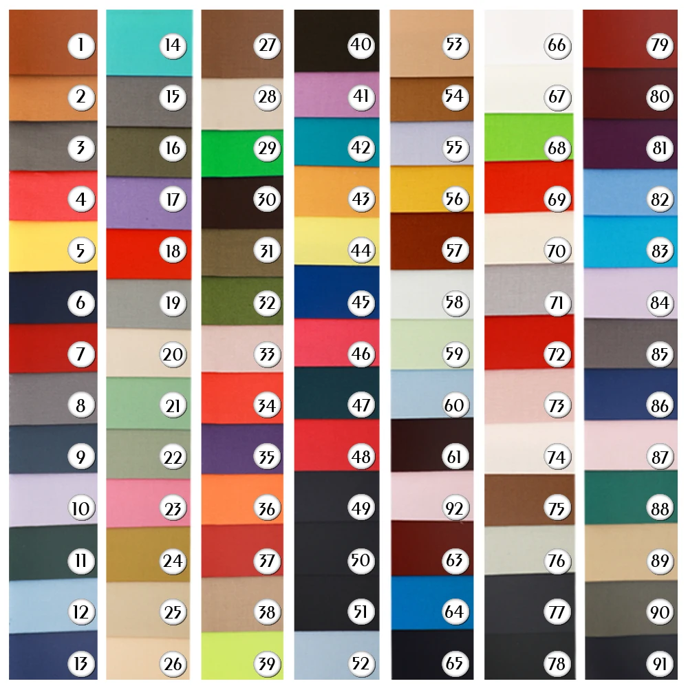 Hot Sale Poplin Fabric Various Colors Material 100% Cotton Woven Shirt ...