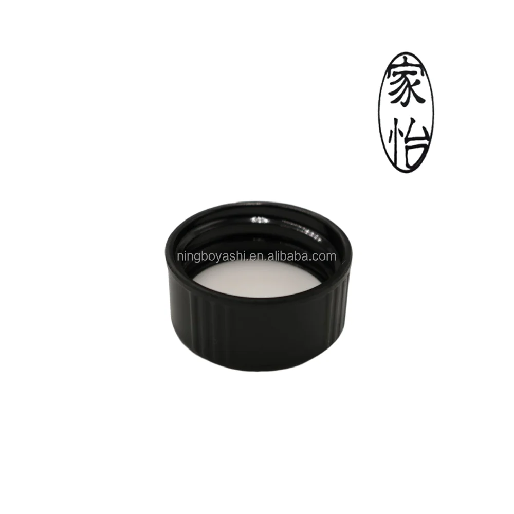 24-400 Black Pe Lined Phenolic Polyseal Cap Continuous-thread Cap Screw ...