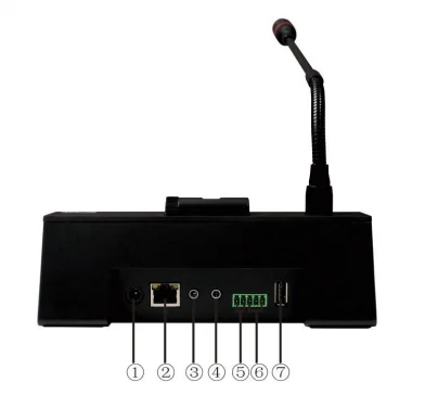 Touch Screen IP Intercom Call Station for IP Paging PA System