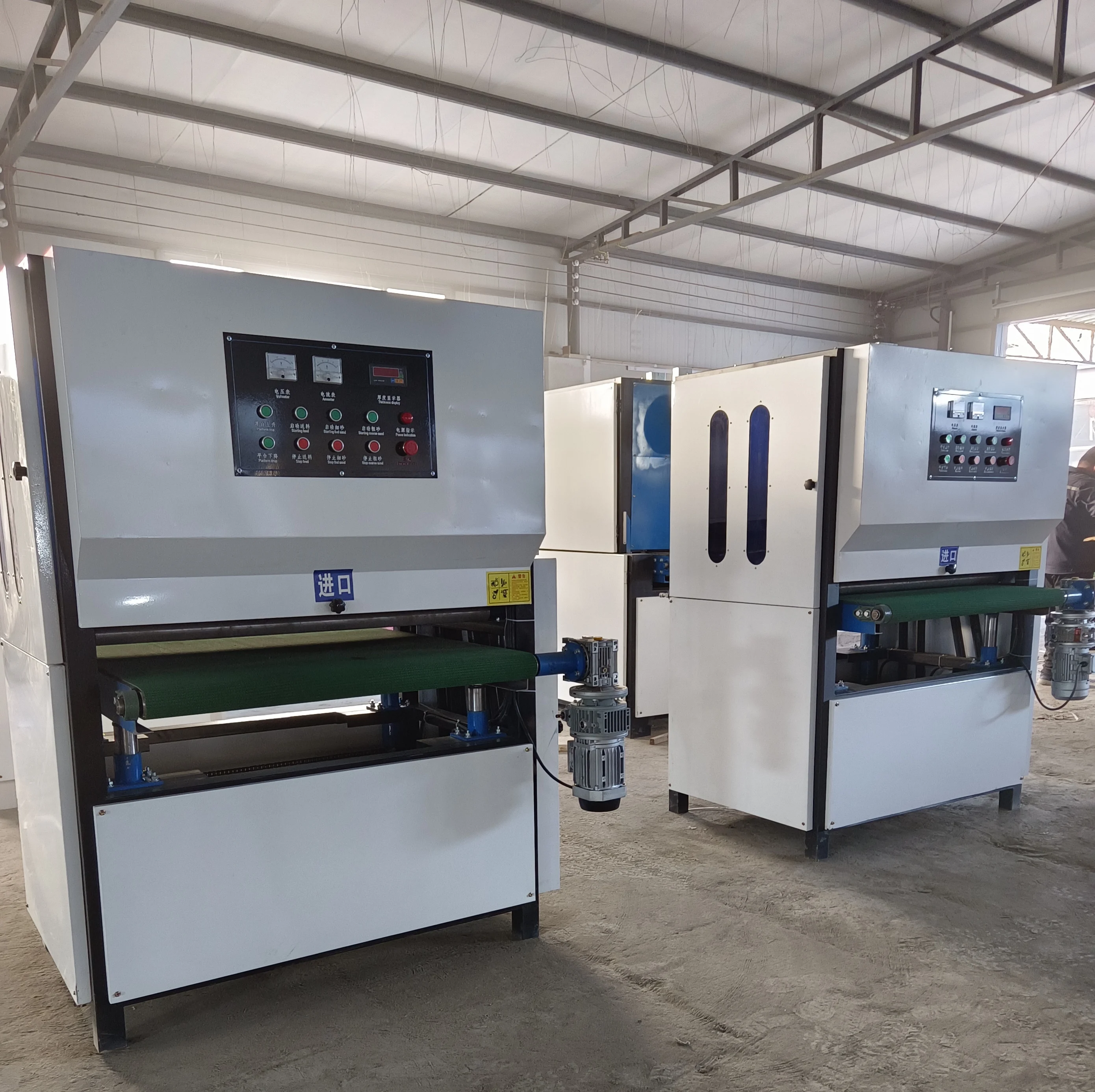 Automatic Polishing Machine For Cabinet Door Panels Mdf Woodworking ...