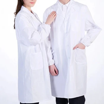New 2024 Wholesale White Lab Coat With Customizable Embroidery For A ...