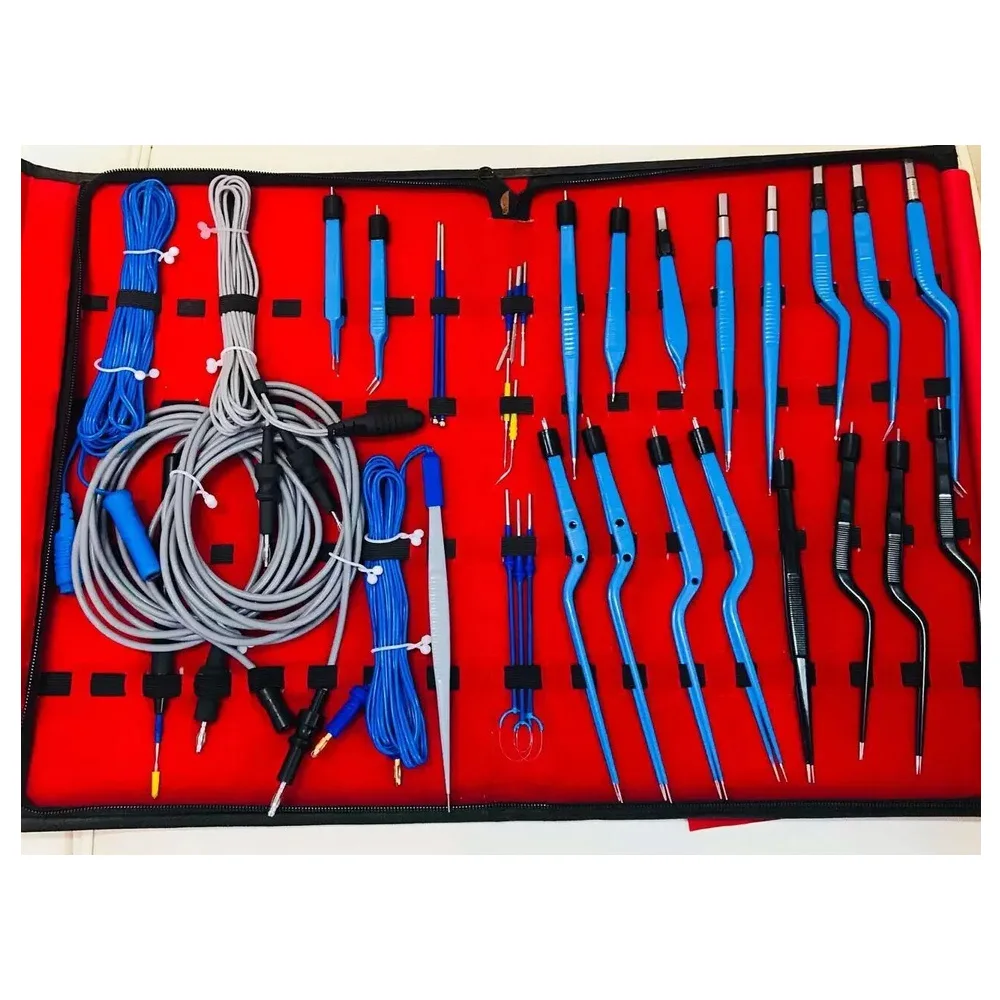 Electro Medical Cautery Bipolar Forceps Set With Cables High Class ...