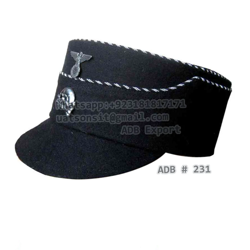 Ww2 Wwii Germanheer Feldgendarmerie Crusher Cap Hat - Buy Ww2-german ...