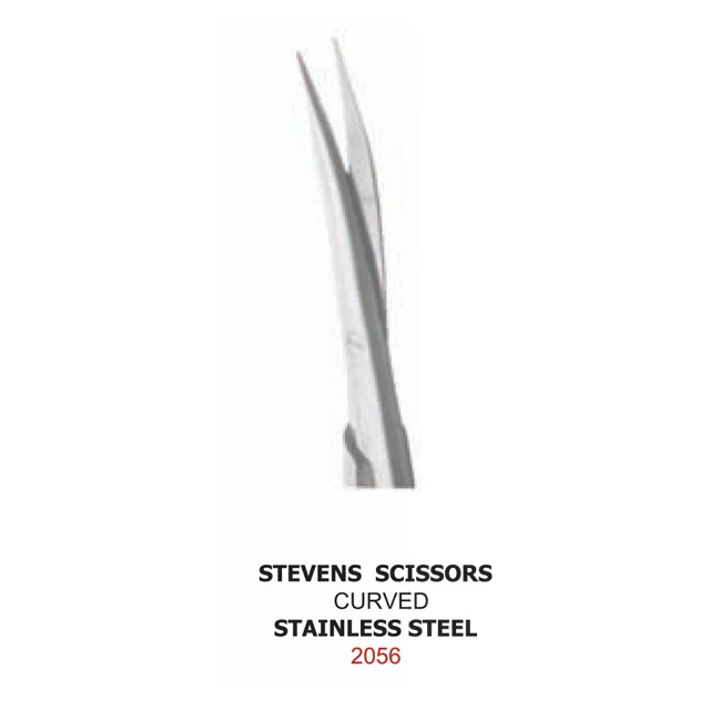General Surgical Instruments Stevens Scissors Curved Stainless Steel ...