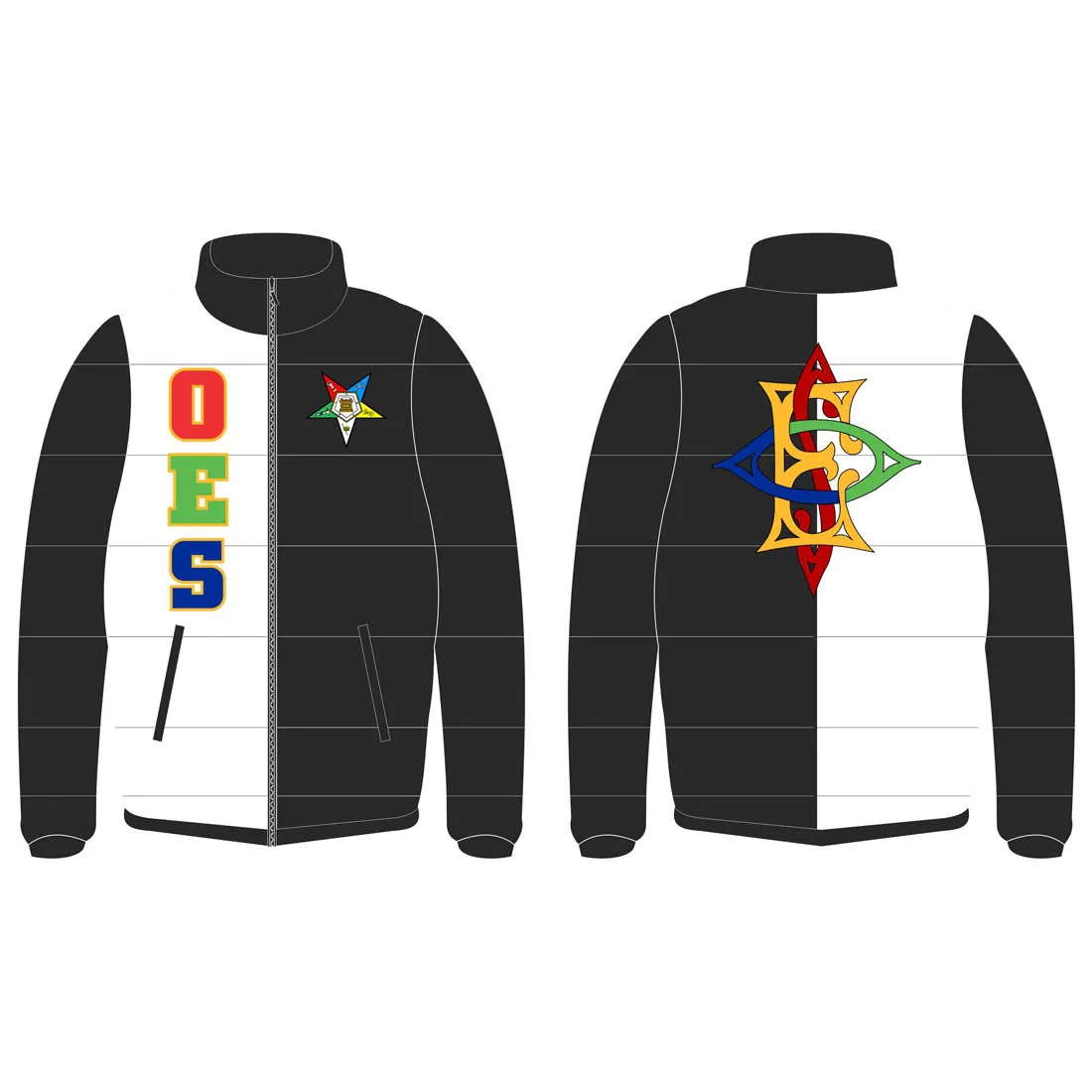 OES Embroidery Jackets Sorority and Fraternity Wholesale Oversize ...