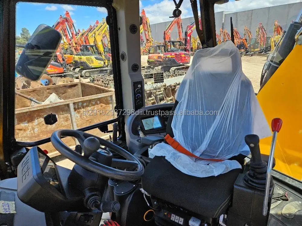 Used JCB 3CX Backhoe Loader - 240 Hours, 3 Ton Capacity