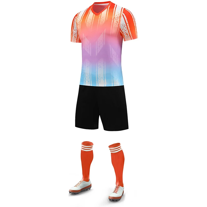 Personalized Football Training Jersey Short Sleeve And Shorts Uniform ...