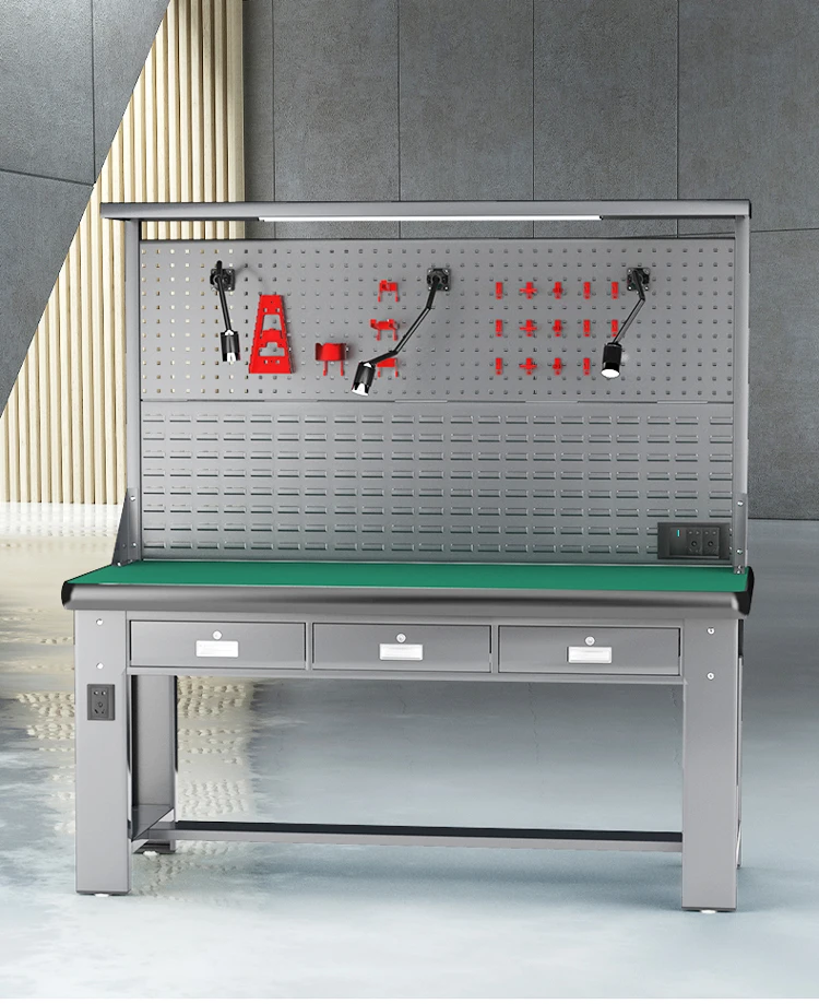 Oem Wholesale Modular Workbench Table Metal Stainless Steel Esd ...