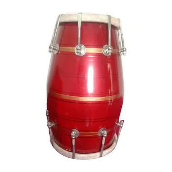 Handcrafted Wooden Dholki Drums Sheep Skin Indian Wholesale Musical ...
