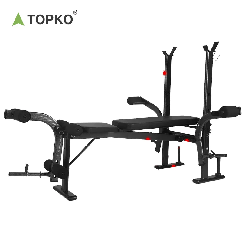 TOPKO Weightlifting Barbell Bed - Multi-Functional Fitness Equipment