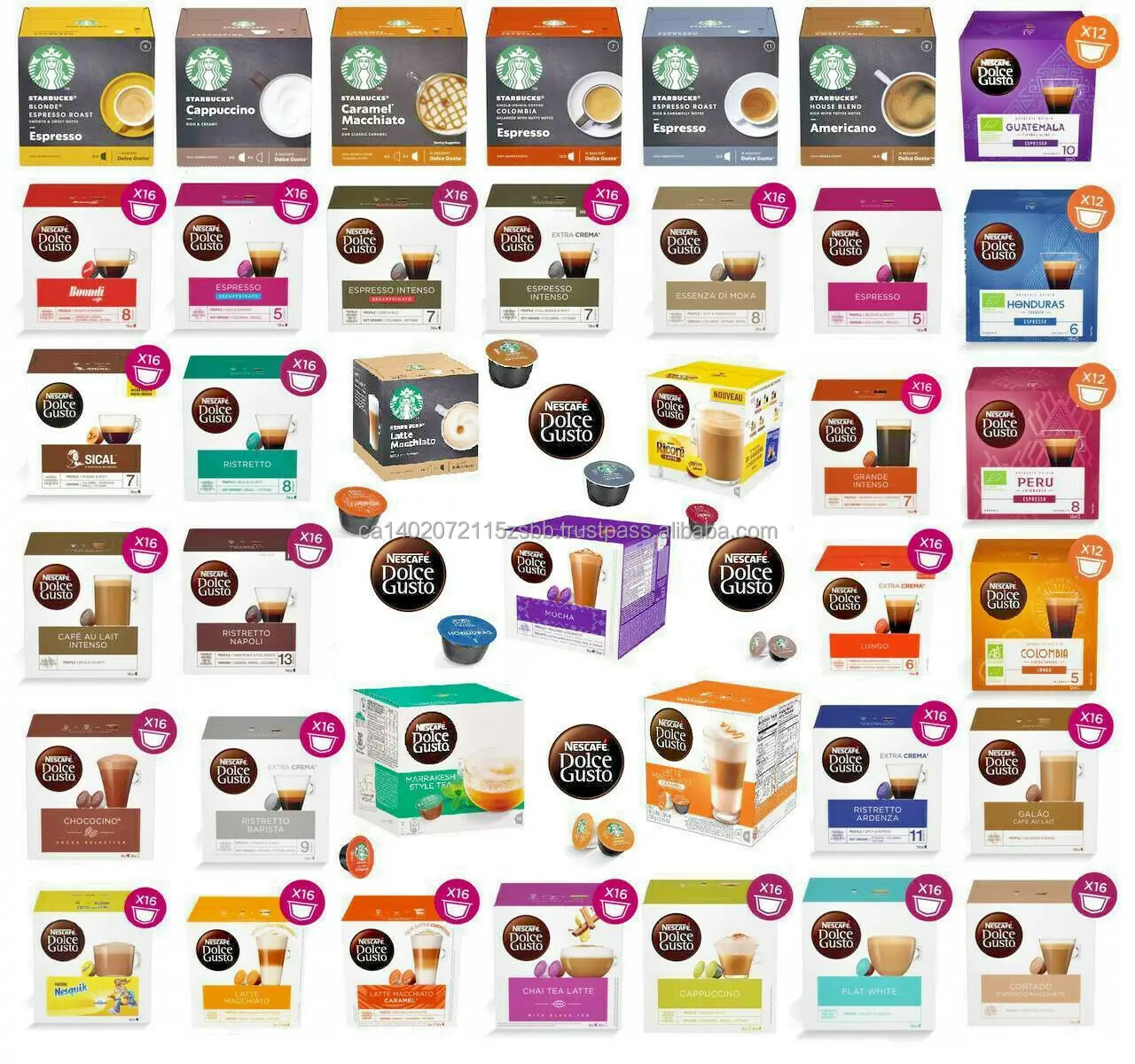 NESCAFE Dolce Gusto Espresso Capsules - 48 Single Serve Pods