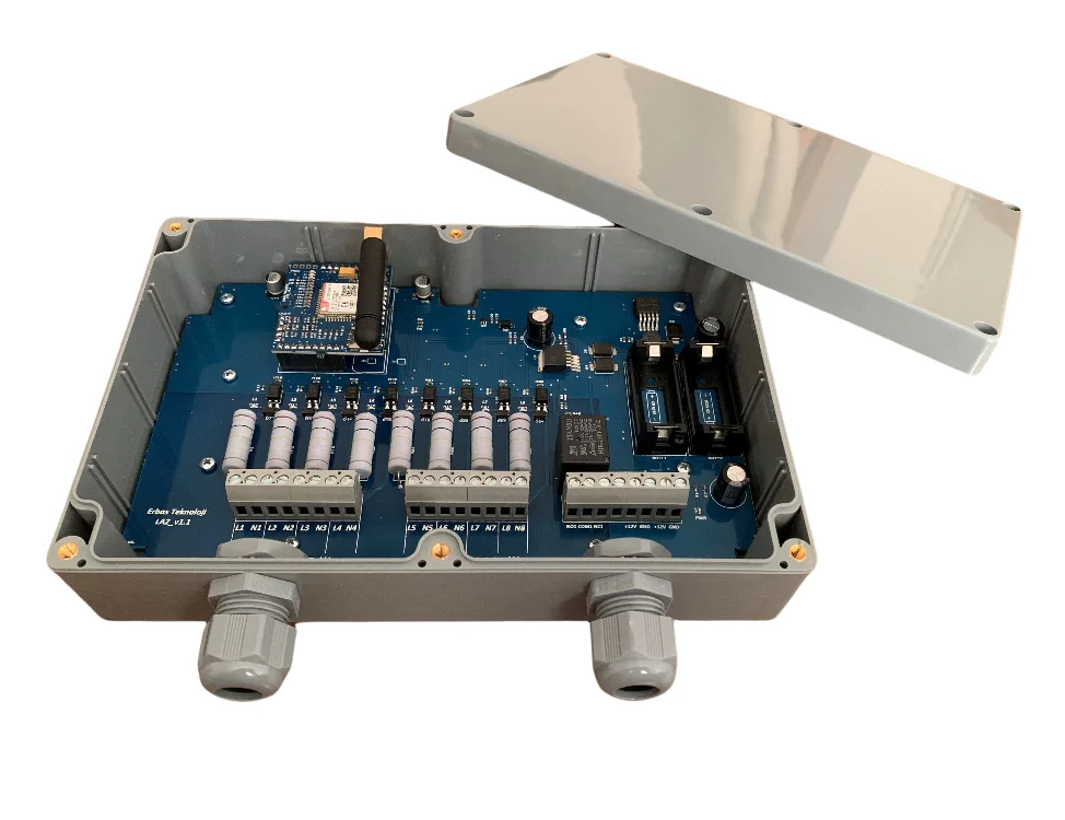 Reporter Lx2181a 2g Gsm Sms 8 Phase Power Failure Alarm & Monitoring ...