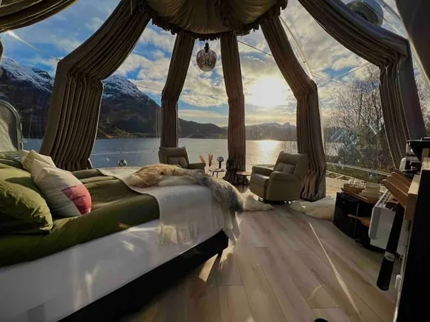 Lucidomes 3x6m Glamping Star Capsule Dome - Luxury Outdoor