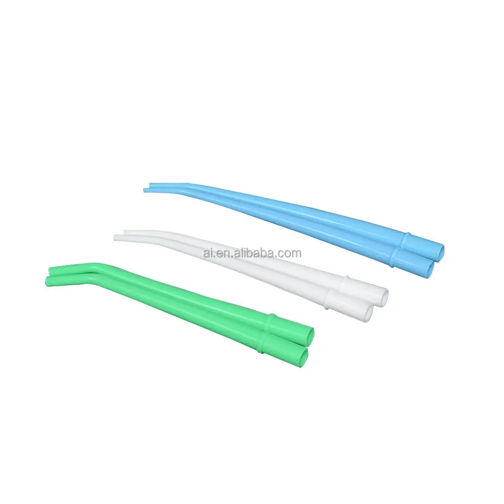 Dental Disposable Saliva Aspirator Ejector Suction Tube Surgical Strong ...