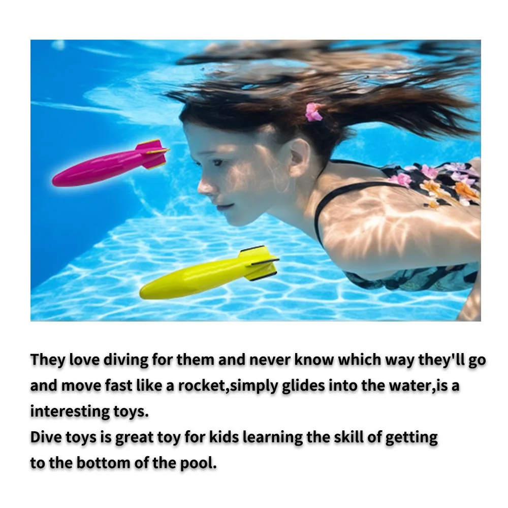 Toys Small Water Rockets For Children Swimming Pool Underwater - Buy ...