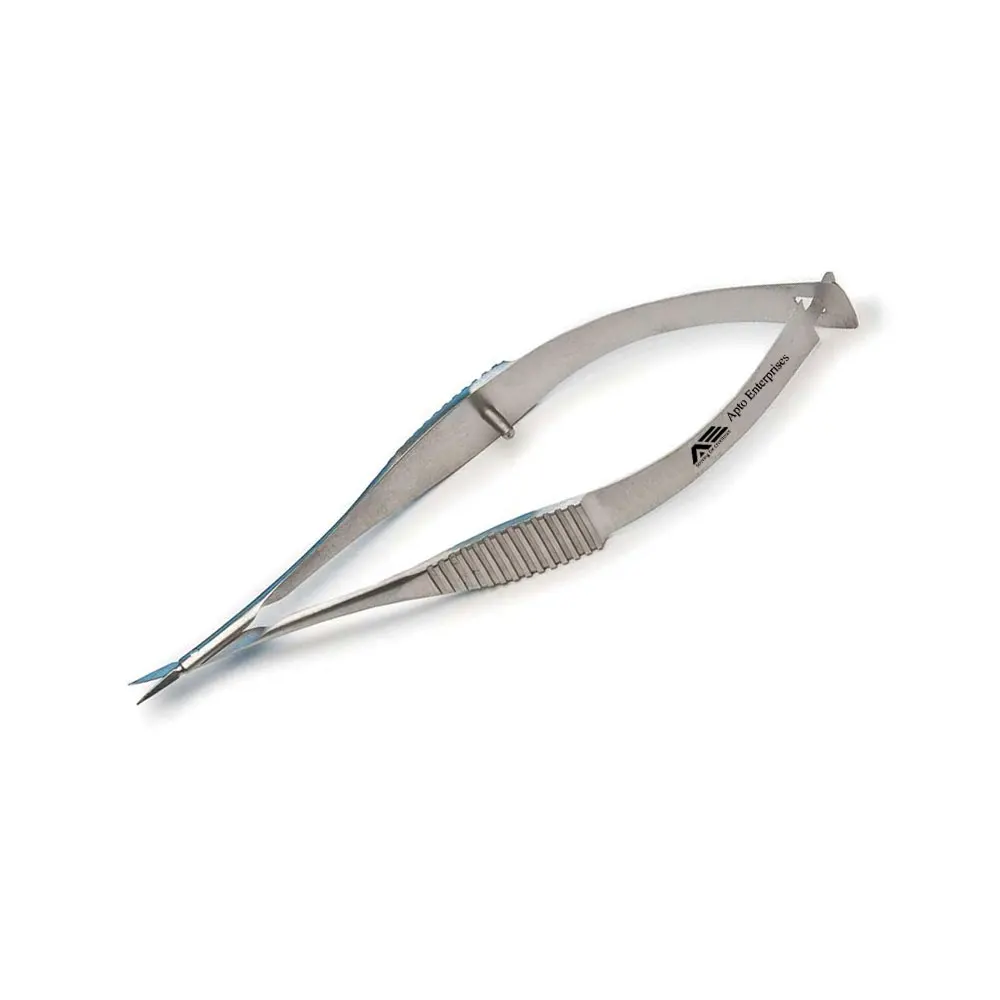 Scissors Curved Blunt Tips Ophthalmic Instruments Surgical Titanium ...