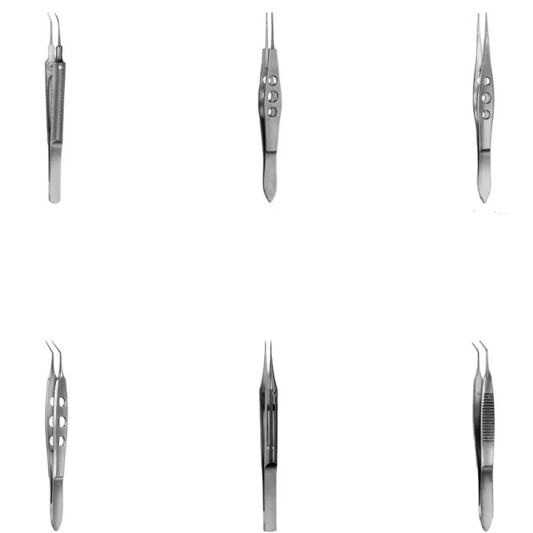 Tennant Tying Forceps Curved with Guide Pin 10cm Jaffe Tying Forceps 10 ...