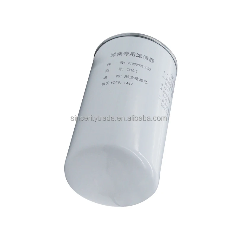 China Factory Wholesale Fuel Filter Cx1016 For Weichai Auto Engine ...