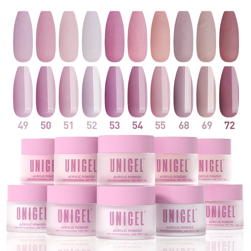 Unigel Customizable Acrylic Powder - Professional Nail Kit