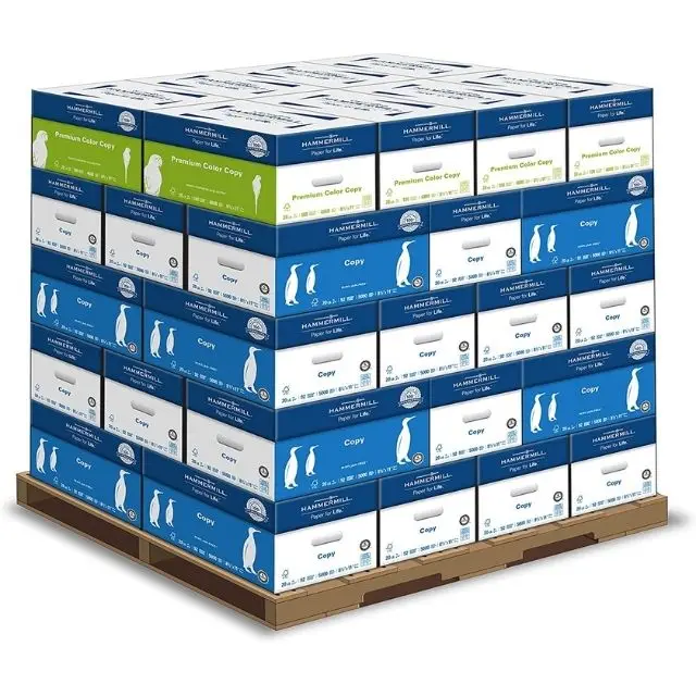 White A4 Size Copy Paper 80 Gsm 70 Gsm For Copier Laser Printing Ready ...